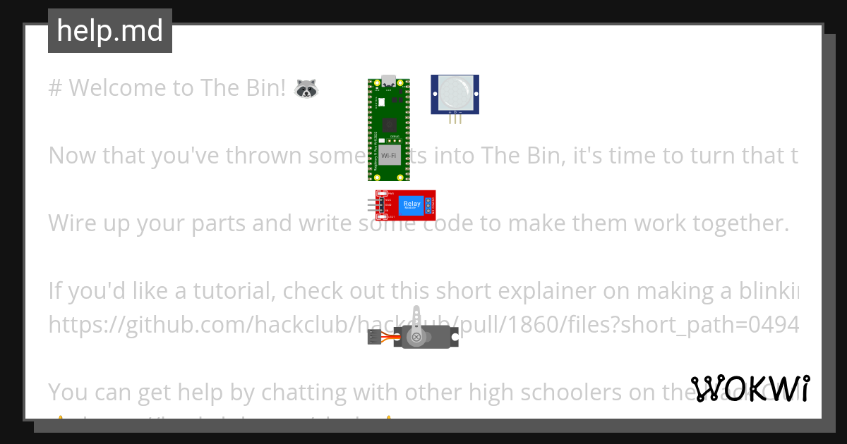 The Bin Wokwi Esp32 Stm32 Arduino Simulator