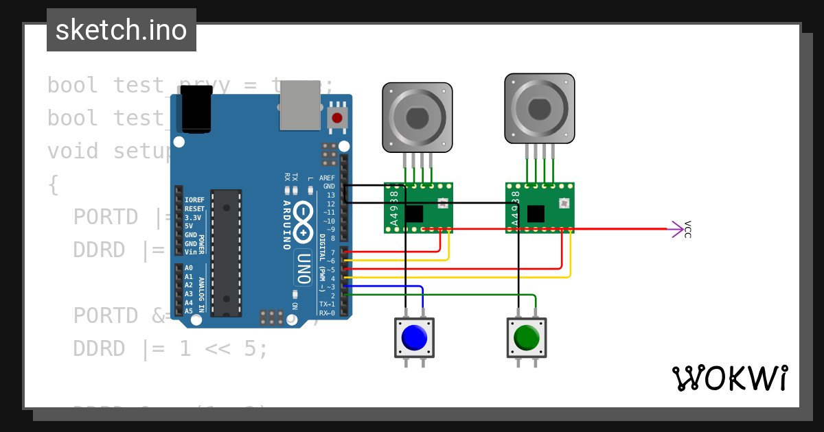 Stepperyregistre Copy Wokwi Esp32 Stm32 Arduino Simulator 
