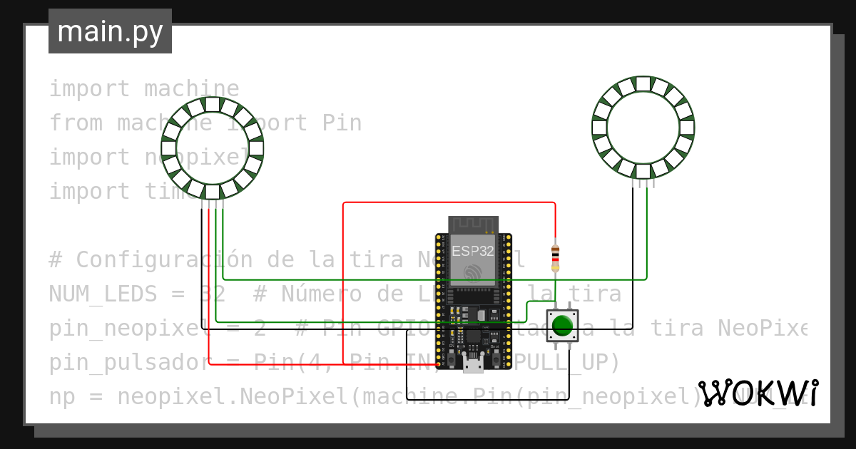 Control Semáforo Copy Wokwi Esp32 Stm32 Arduino Simulator