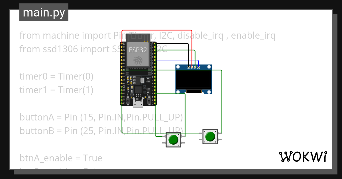 esp32-micropython-ssd1306 Copy - Wokwi ESP32, STM32, Arduino Simulator