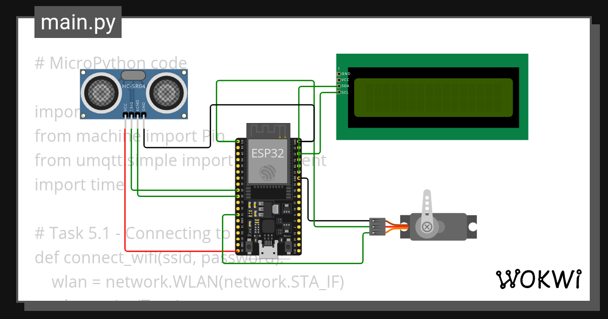 LAB 2 Lia - Wokwi ESP32, STM32, Arduino Simulator