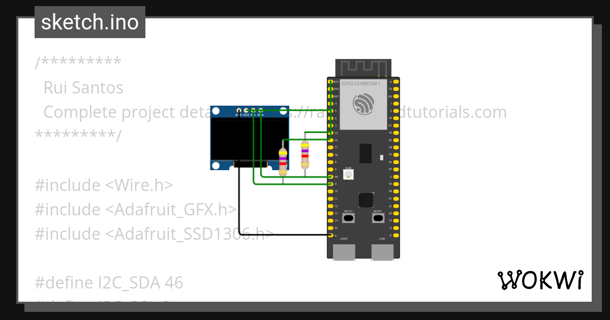 Oled Trial Copy Wokwi Esp32 Stm32 Arduino Simulator 5774