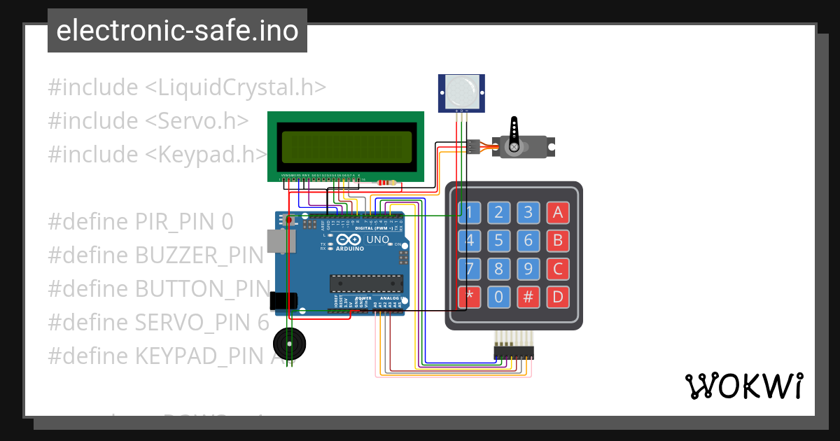 electronic-safe.ino Copy - Wokwi ESP32, STM32, Arduino Simulator