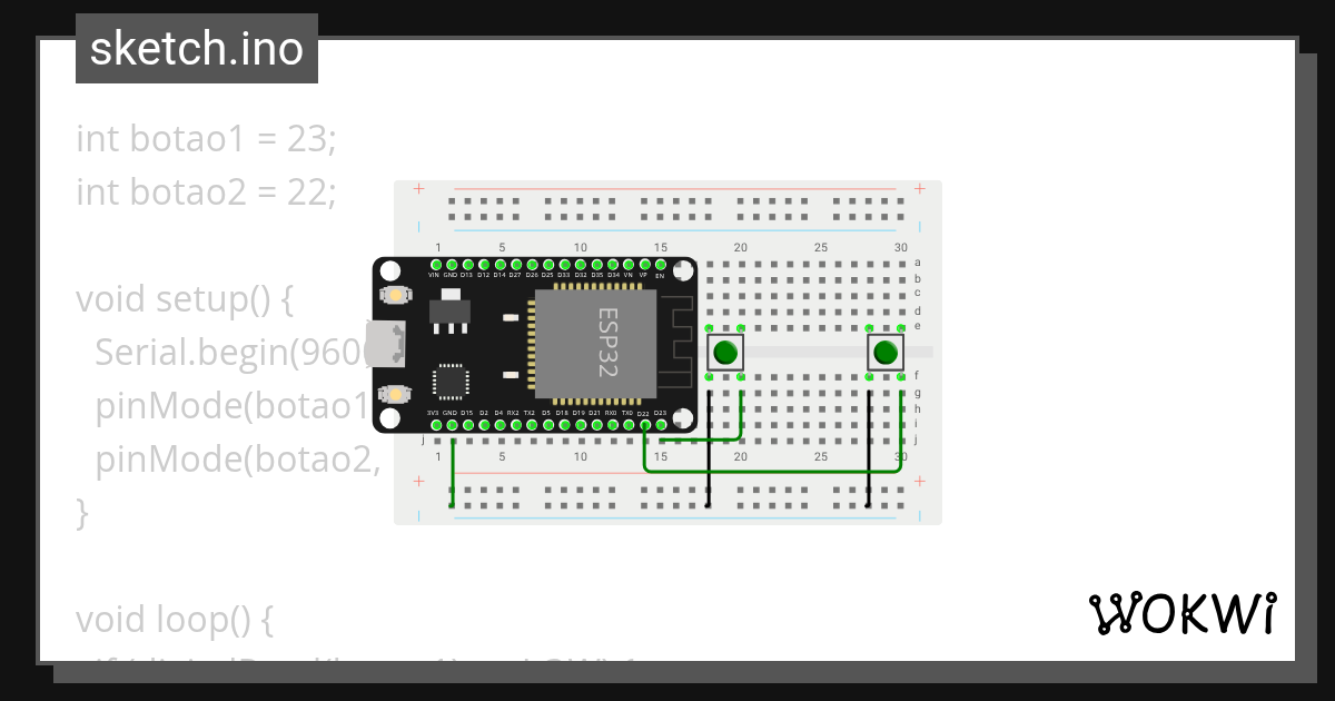 06_Exercicio_02 - Wokwi ESP32, STM32, Arduino Simulator