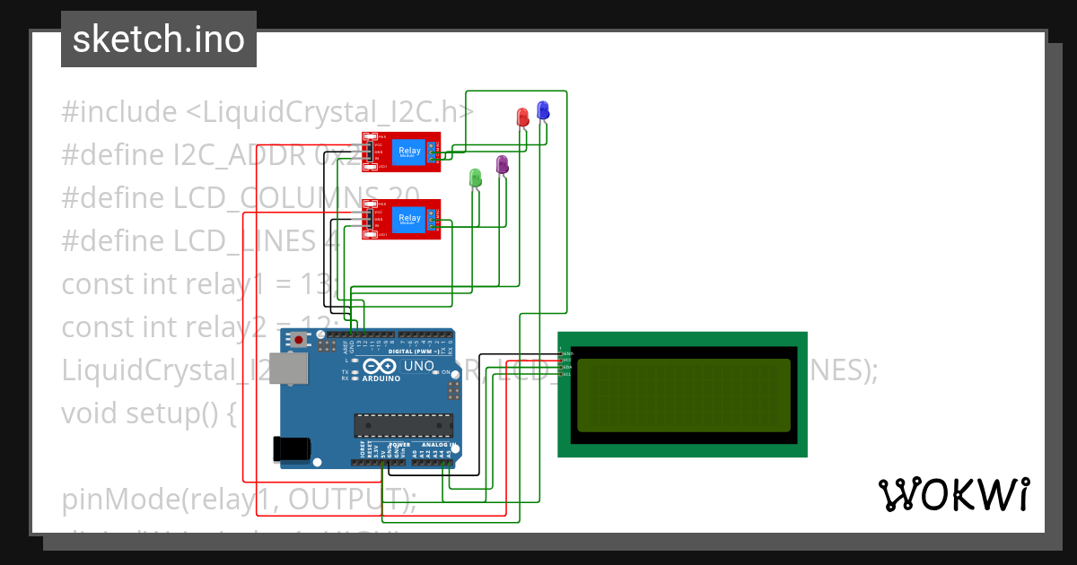 ca lab 11 - Wokwi ESP32, STM32, Arduino Simulator