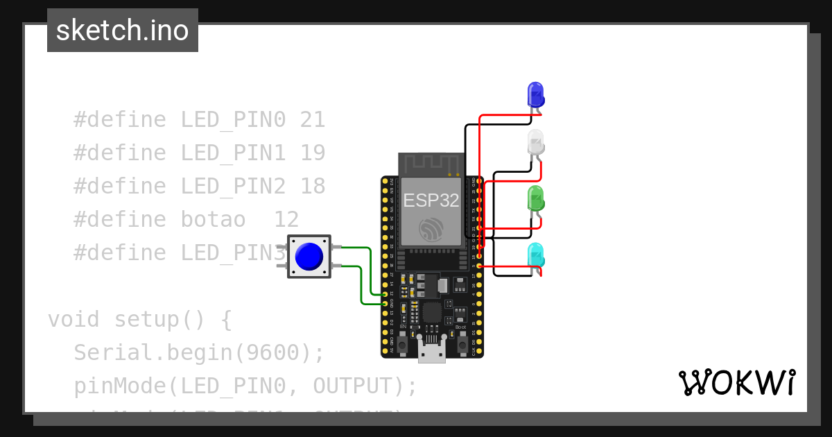 Tarefa Chaves Matheus Da Cunha Wokwi Esp32 Stm32 Arduino Simulator