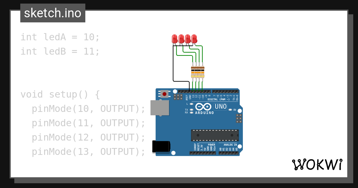 Secuencia Wokwi Esp32 Stm32 Arduino Simulator
