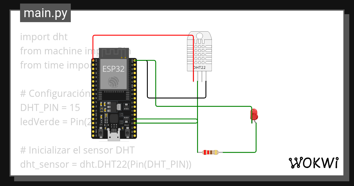 Dht Con Python Wokwi Esp32 Stm32 Arduino Simulator 7540
