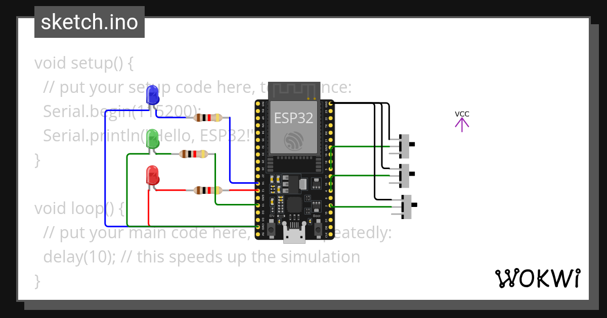 Mine - Wokwi ESP32, STM32, Arduino Simulator