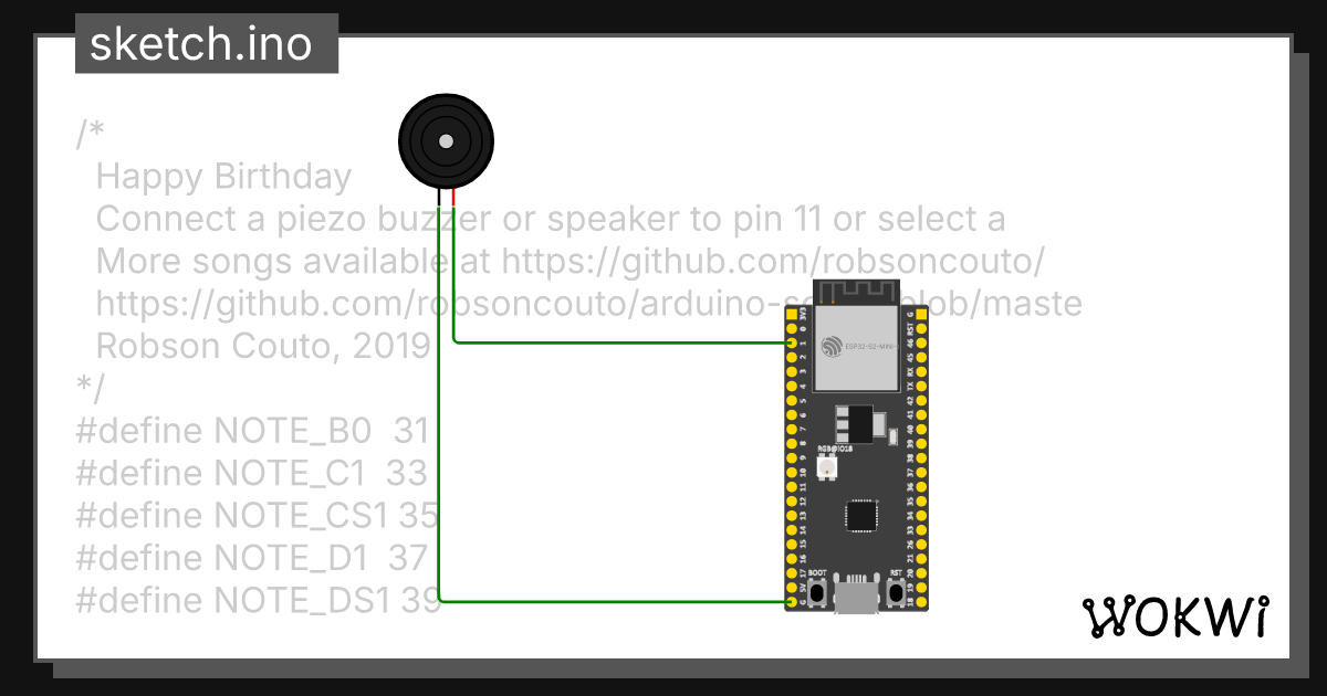 Wokwi - Online ESP32, STM32, Arduino Simulator