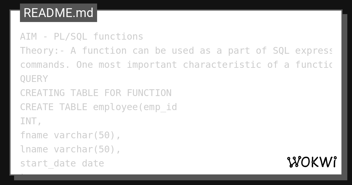 Plsql Func Wokwi Esp32 Stm32 Arduino Simulator 9562