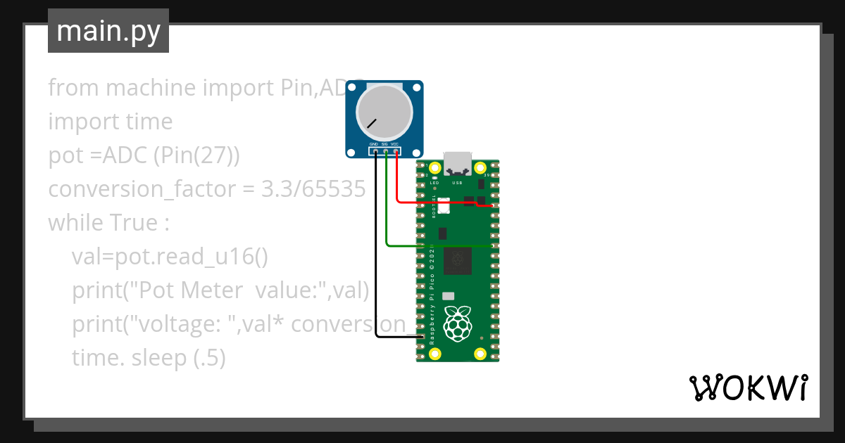 Pot - Wokwi ESP32, STM32, Arduino Simulator Pot - Wokwi ESP32, STM32, Arduino Simulator