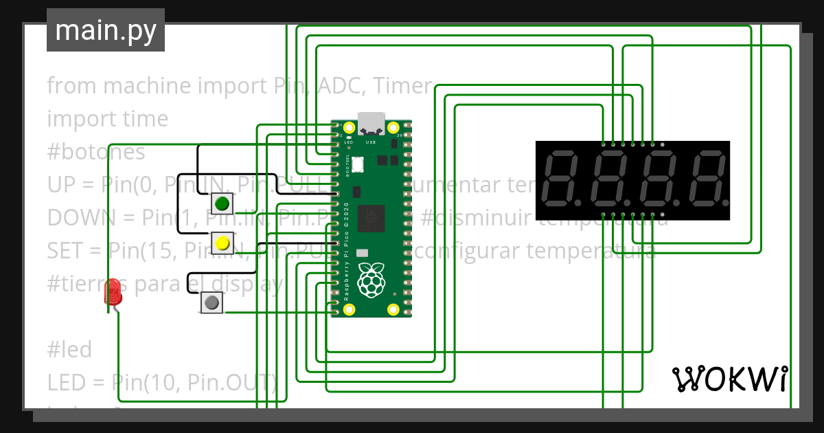 Practica 6 - Wokwi ESP32, STM32, Arduino Simulator