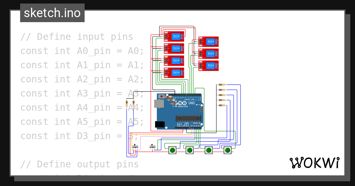 Input Outpot Comb Copy 3 Wokwi Esp32 Stm32 Arduino Simulator