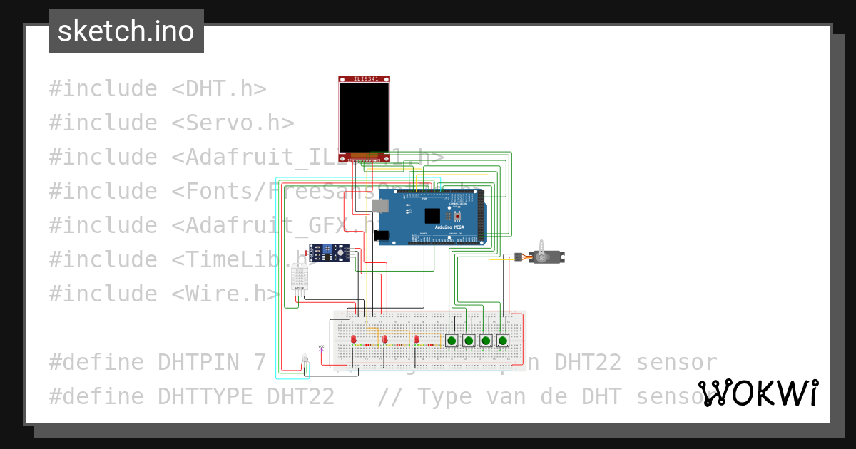 Opdracht 14 Cv Met Scherm Wokwi Esp32 Stm32 Arduino Simulator 8360