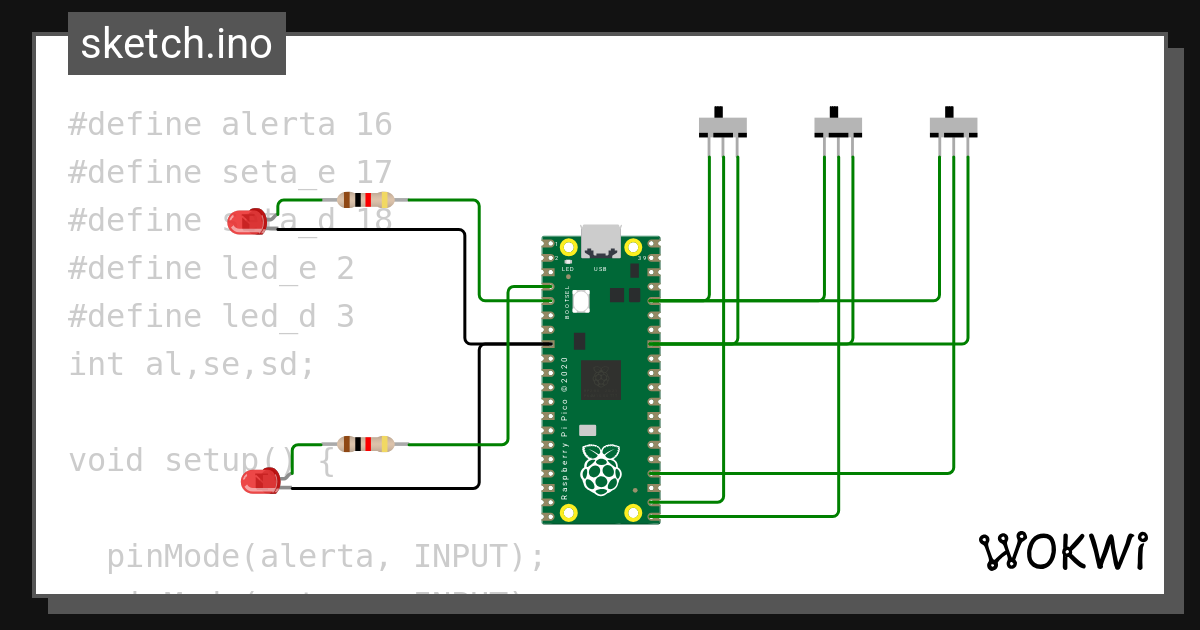 Chave De Seta E Alerta Copy Wokwi Esp32 Stm32 Arduino Simulator 8510