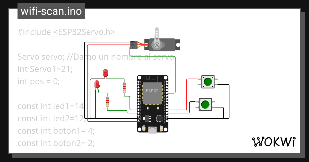 Servo Wokwi Esp32 Stm32 Arduino Simulator