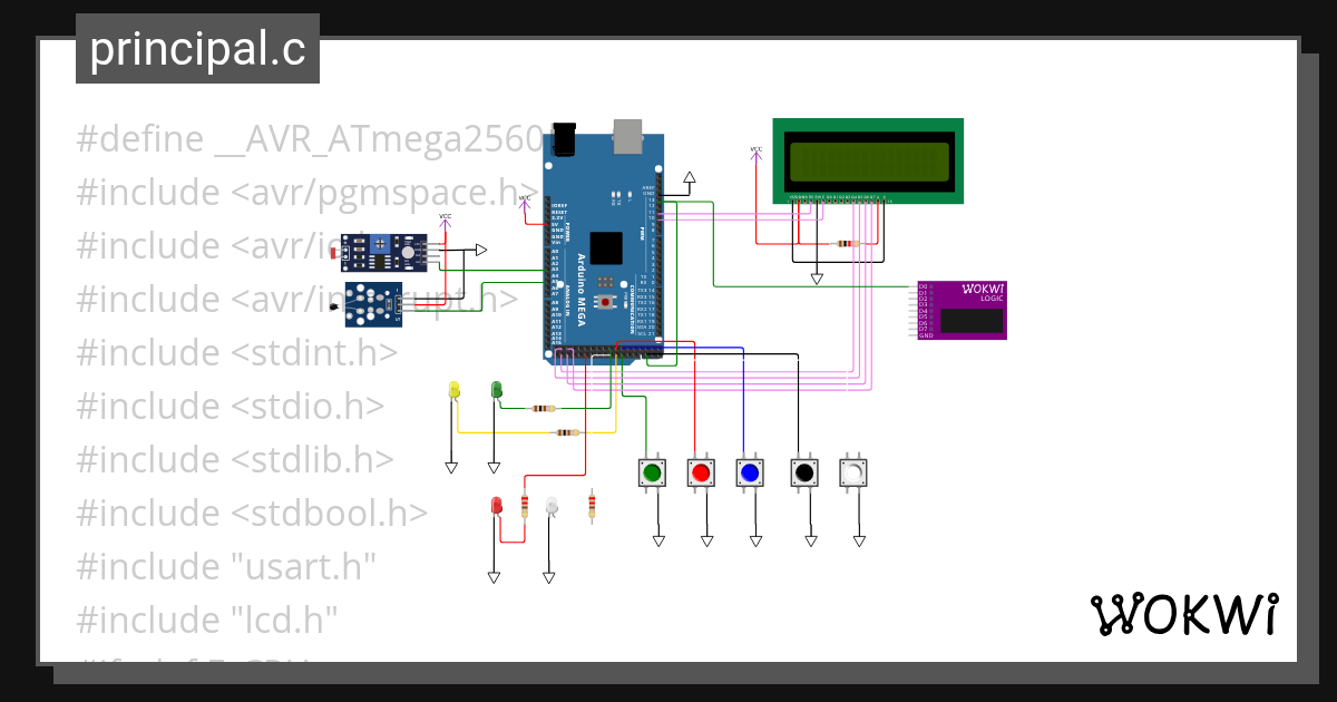 Wokwi - Online ESP32, STM32, Arduino Simulator