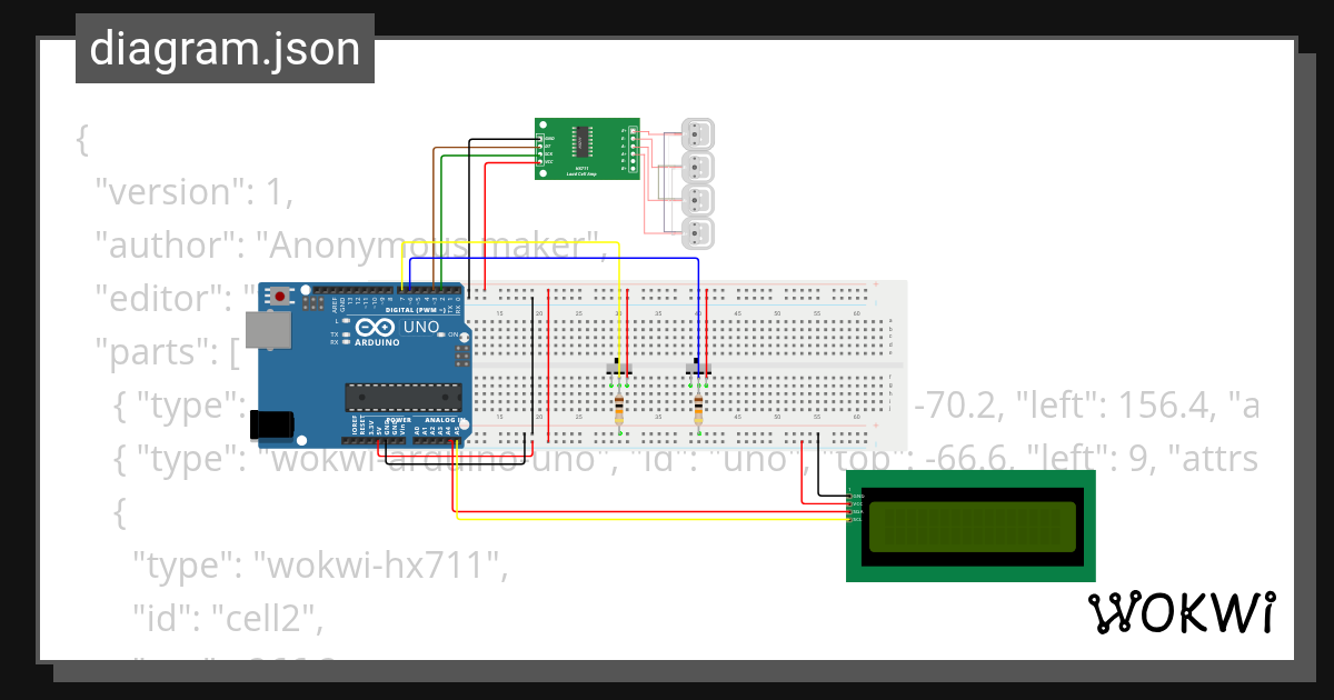Balanza - Wokwi ESP32, STM32, Arduino Simulator