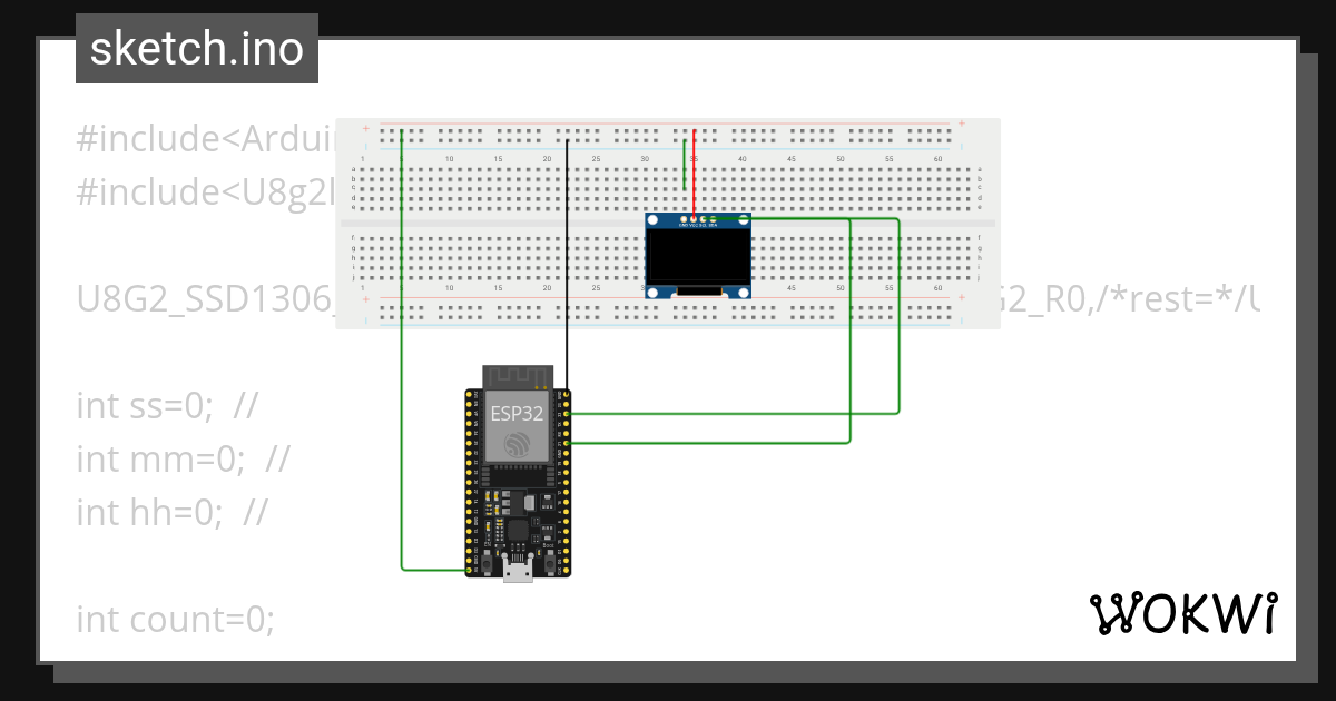 Wokwi - Online ESP32, STM32, Arduino Simulator