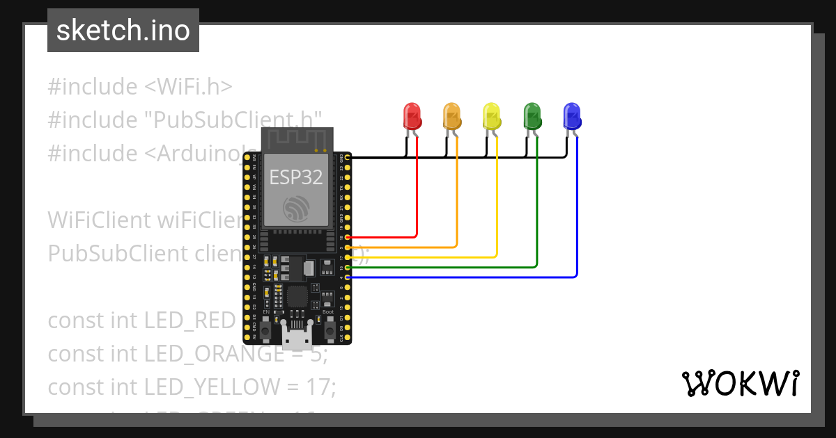 Esp32mqttsubscribeo Wokwi Esp32 Stm32 Arduino Simulator 