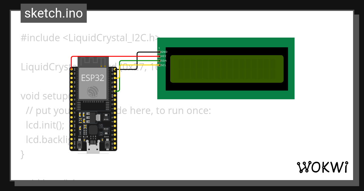 C 291-Task 2 - Wokwi ESP32, STM32, Arduino Simulator