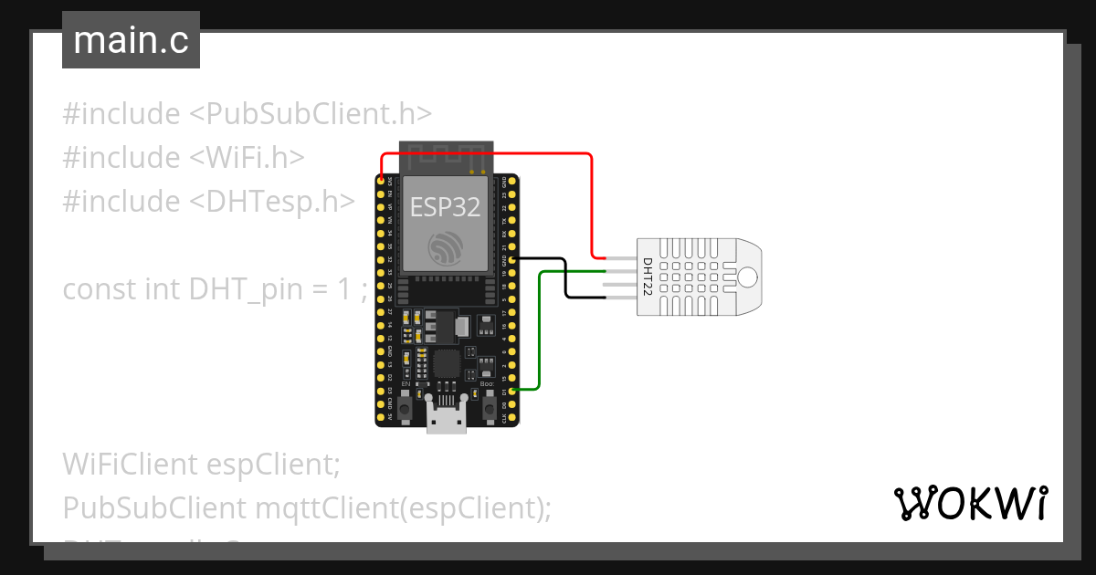 mqtt - Wokwi ESP32, STM32, Arduino Simulator