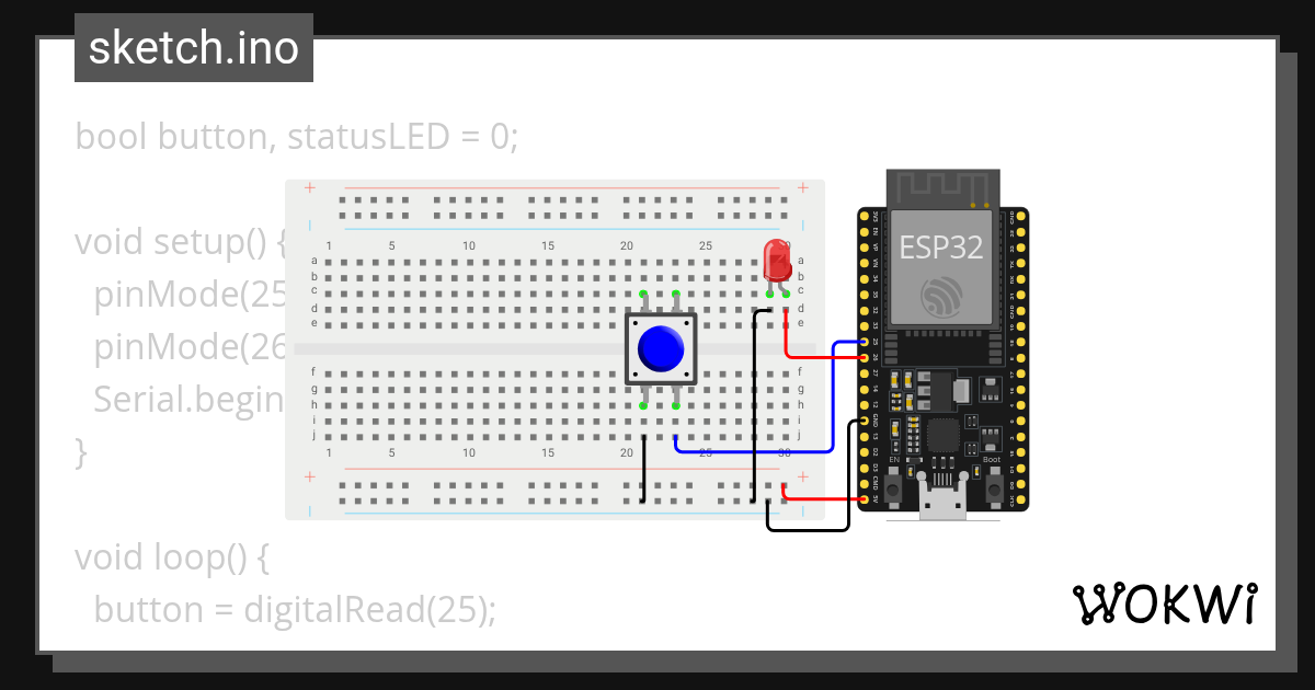 PushButton_KelasIoT - Wokwi ESP32, STM32, Arduino Simulator PushButton_KelasIoT - Wokwi ESP32, STM32, Arduino Simulator