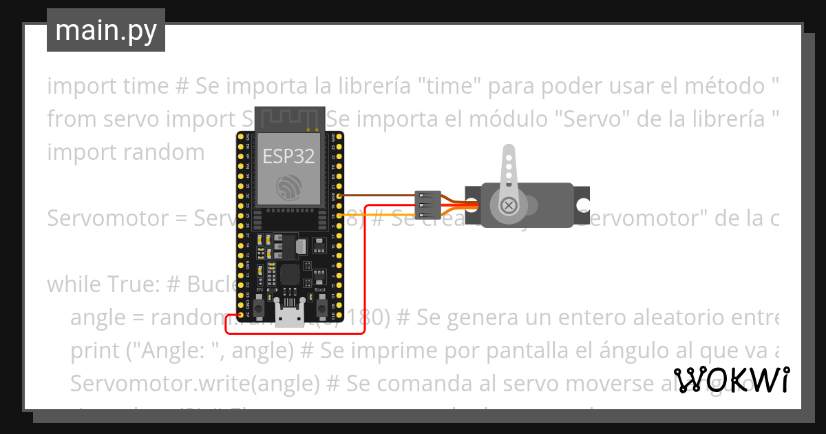Servo Alejandro - Wokwi ESP32, STM32, Arduino Simulator