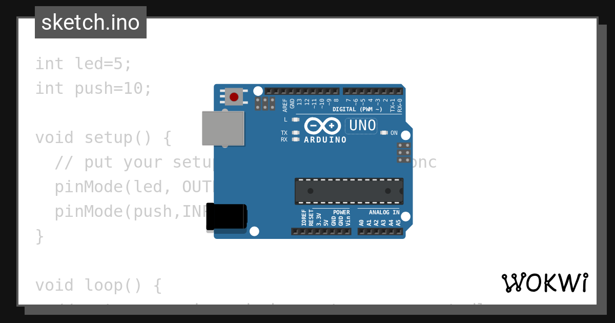 Buttom Wokwi Esp32 Stm32 Arduino Simulator