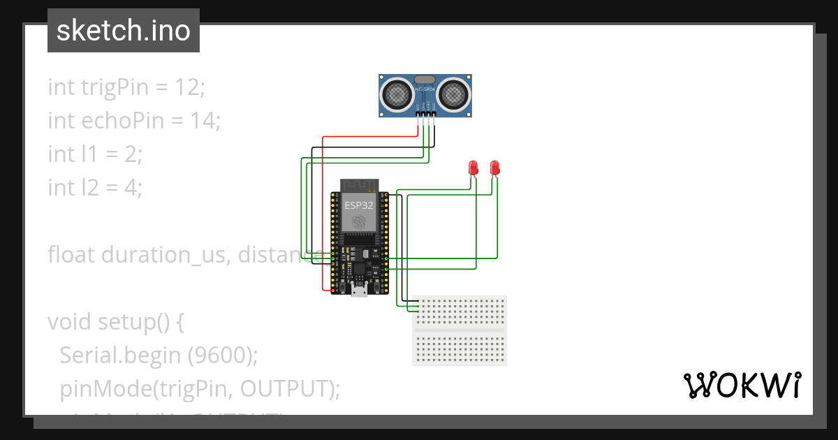 project1 - Wokwi ESP32, STM32, Arduino Simulator