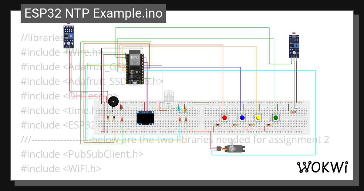 Assignment 2 Wokwi Esp32 Stm32 Arduino Simulator 5566