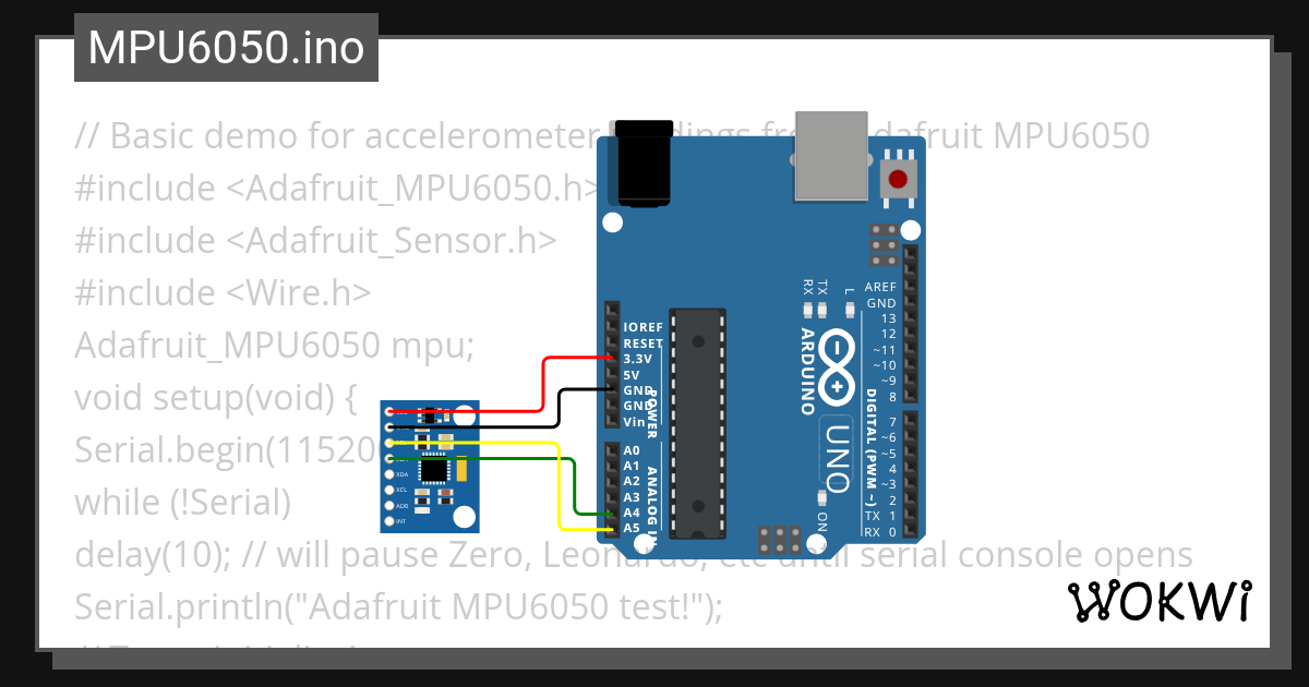 MPU6050.ino kathy - Wokwi ESP32, STM32, Arduino Simulator