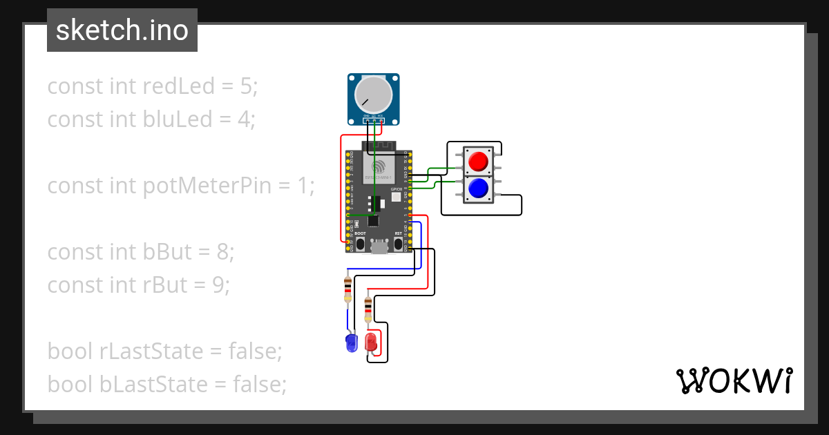 esp blinker fin - Wokwi ESP32, STM32, Arduino Simulator