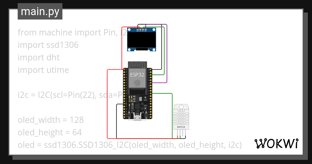 U1 T03 Display Con Sensor Wokwi Esp32 Stm32 Arduino Simulator 1675