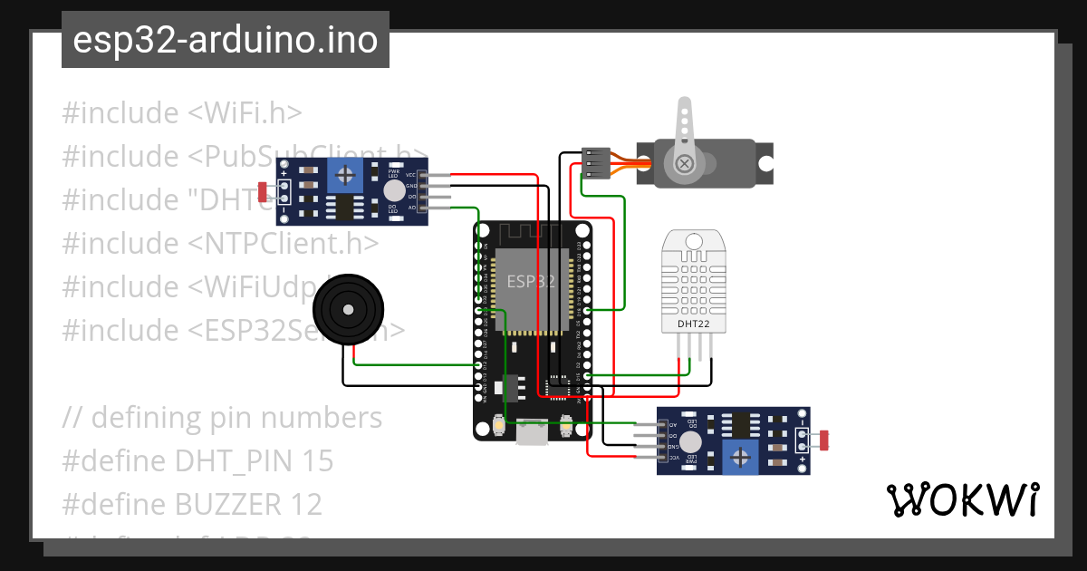 assignment 2 - Wokwi ESP32, STM32, Arduino Simulator