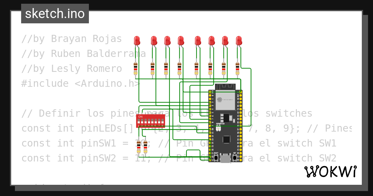Lab 15 Microprocesadores Wokwi Esp32 Stm32 Arduino Simulator