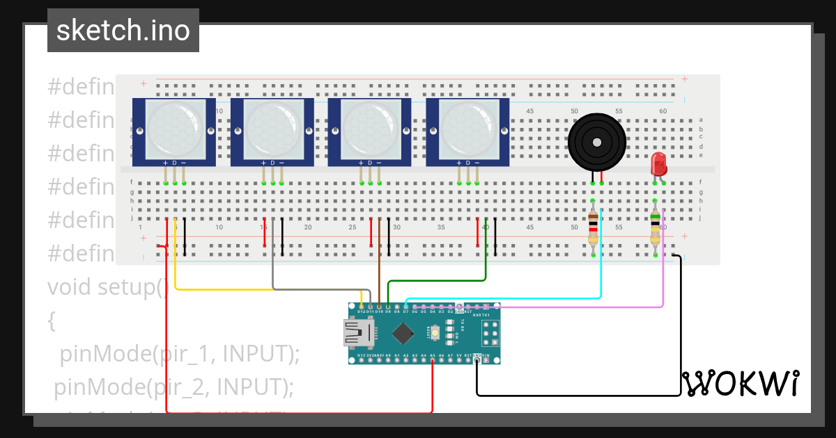 Project n - Wokwi ESP32, STM32, Arduino Simulator