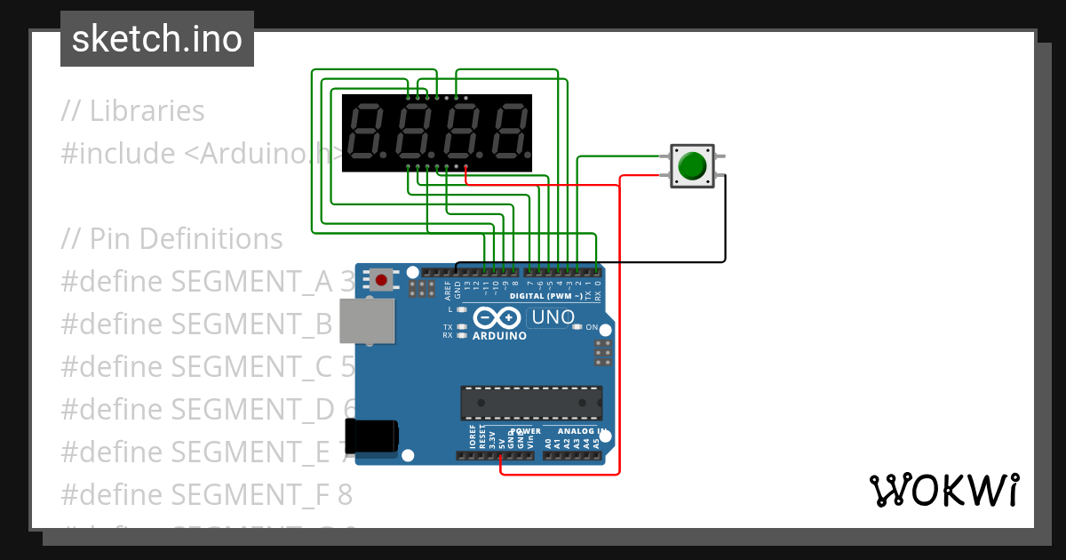 sevent segment Copy - Wokwi ESP32, STM32, Arduino Simulator