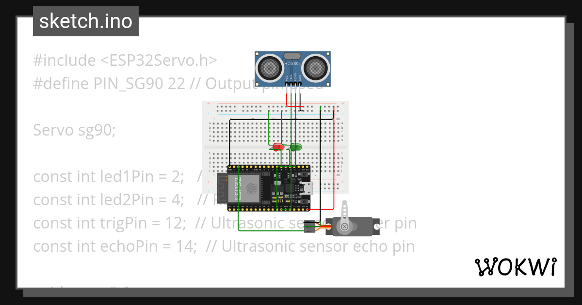 Automatic pet feeder - Wokwi ESP32, STM32, Arduino Simulator