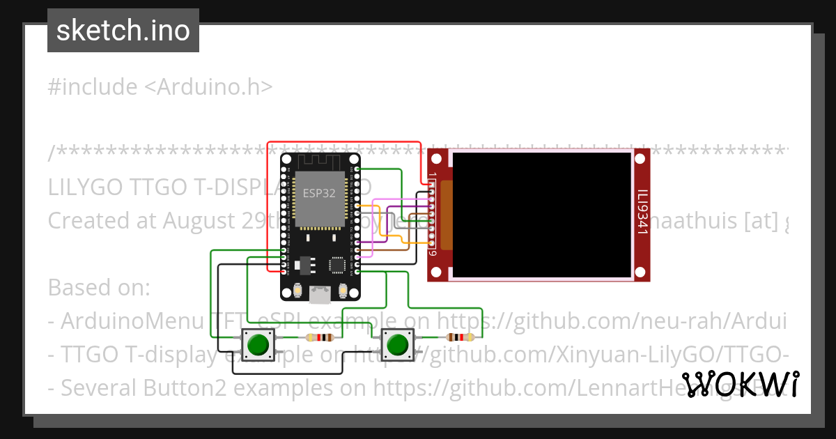 06-TTGO Menu Copy - Wokwi ESP32, STM32, Arduino Simulator