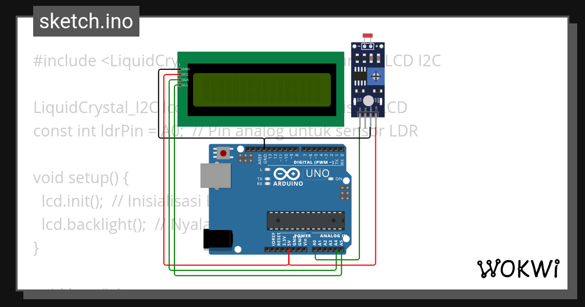 Tugas 7 - 233051008 - Latifah Desvia Anggini - Wokwi ESP32, STM32, Arduino Simulator