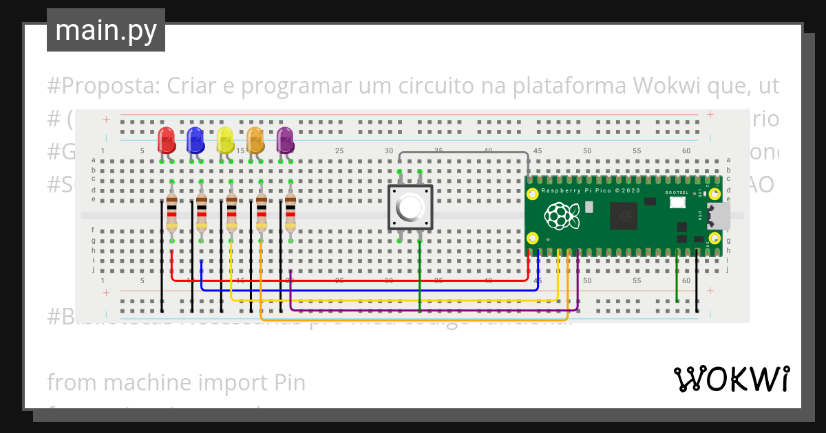 AED Luiz - Wokwi ESP32, STM32, Arduino Simulator