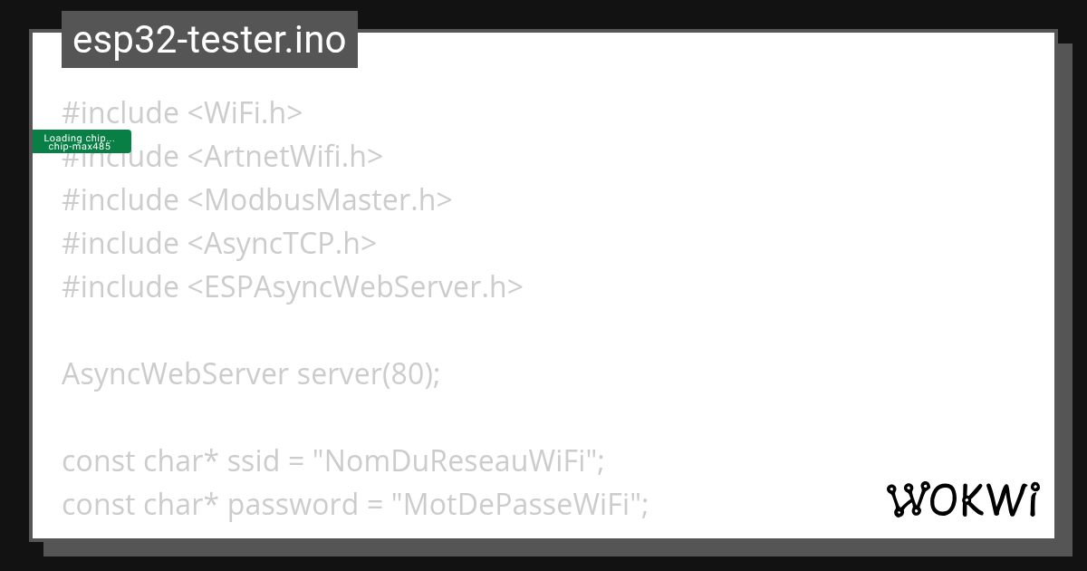 Wokwi - Online ESP32, STM32, Arduino Simulator