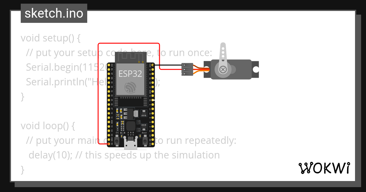 Servomotor_ESP32_PALOMO_ANA - Wokwi ESP32, STM32, Arduino Simulator Servomotor_ESP32_PALOMO_ANA - Wokwi ESP32, STM32, Arduino Simulator