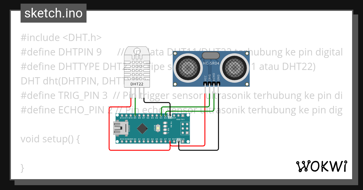 sensor suhu ultrasonic Copy - Wokwi ESP32, STM32, Arduino Simulator sensor suhu ultrasonic Copy - Wokwi ESP32, STM32, Arduino Simulator