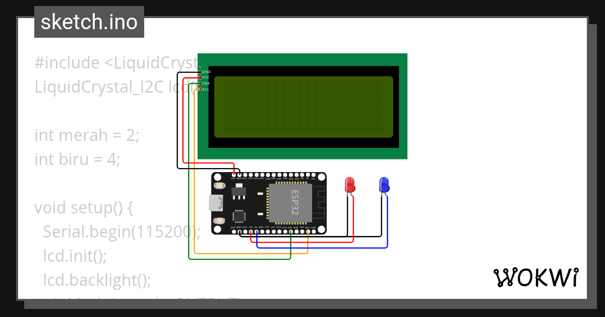 Tugas 8 - - Wokwi ESP32, STM32, Arduino Simulator