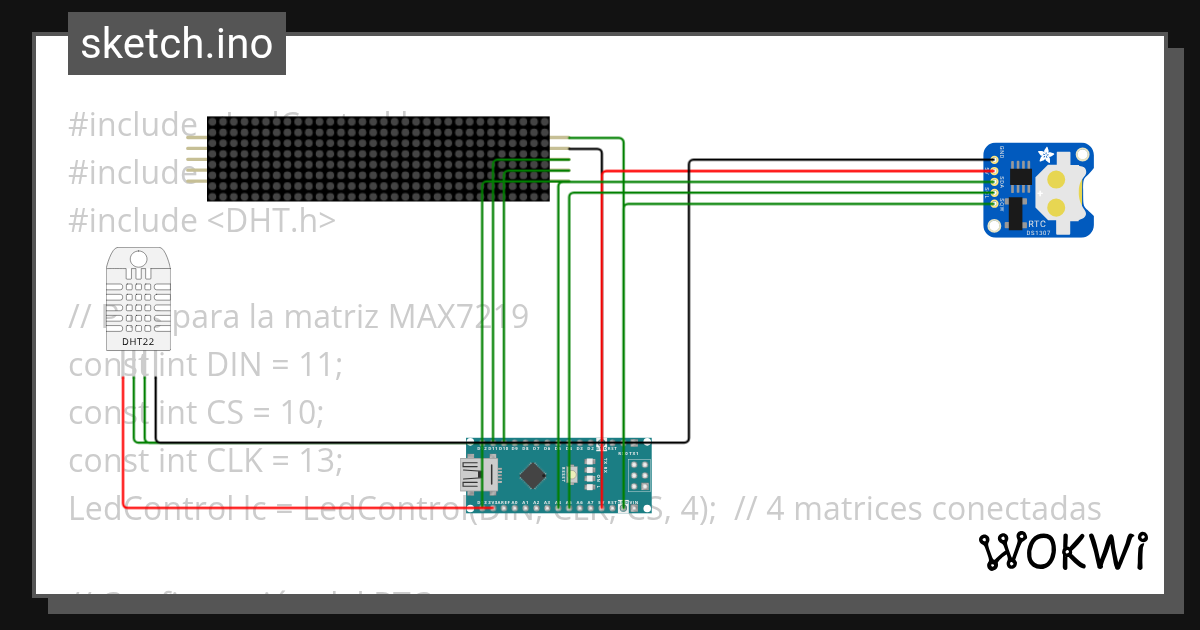reloj - Wokwi ESP32, STM32, Arduino Simulator