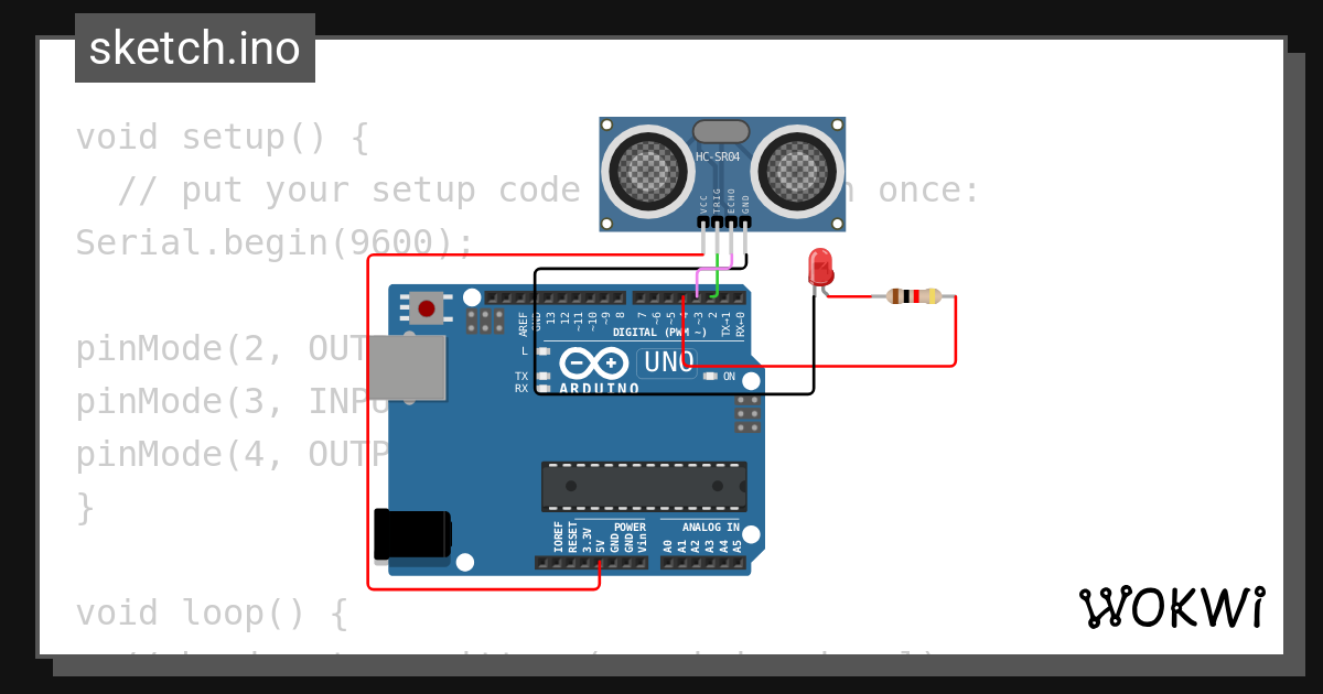 Rizqy Ameliah 09030582327078 Tk 2asimulasi Sensor Ultrasonic Wokwi Esp32 Stm32 Arduino