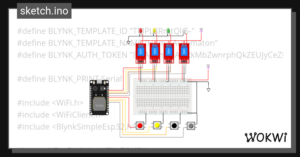 Home Automation Copy - Wokwi ESP32, STM32, Arduino Simulator
